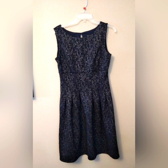 Enfocus Studio | Dresses | Enfocus Studios A Line Navy Blue Shimmer ...